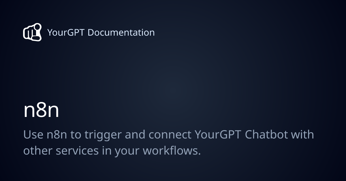 n8n | YourGPT Documentation